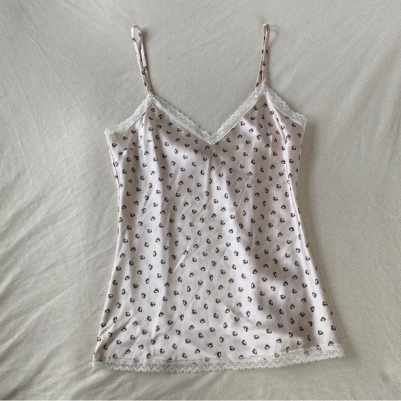 Morgan Lane | Tops | New Morgan Lane Cami Tank Top In Powder Pink Ring ...